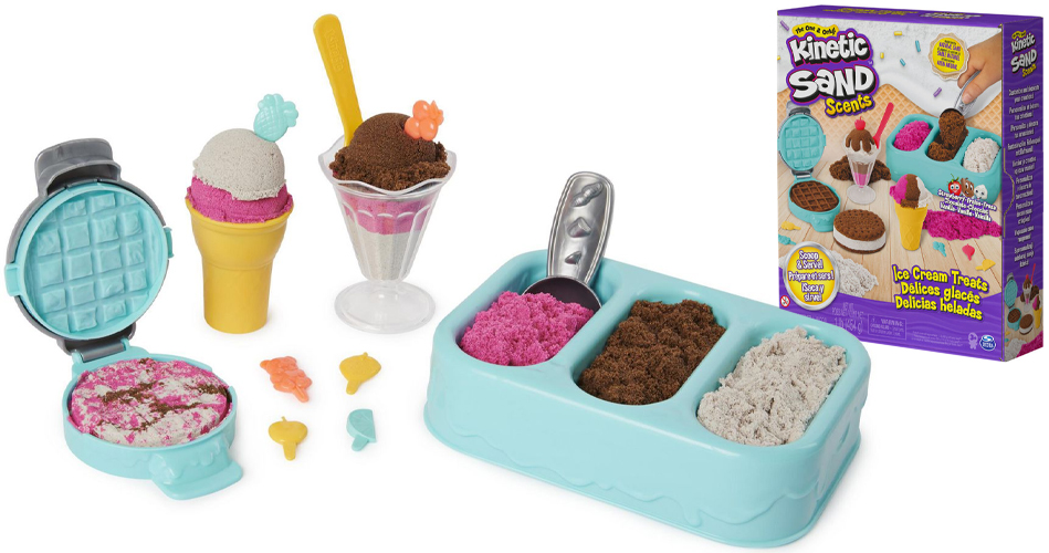 Kinetic Sand Kit - Ice cream treats - Educatall Online Store