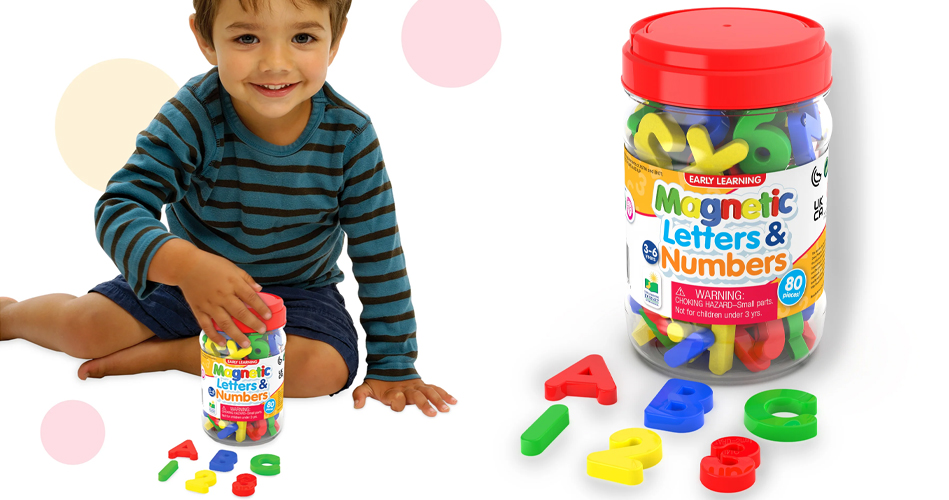 Magnetic Letters & Numbers - Educatall Online Store