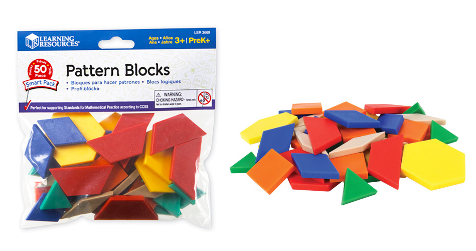 50 blocs logiques pour séries et mosaïques-Learning Resources ...