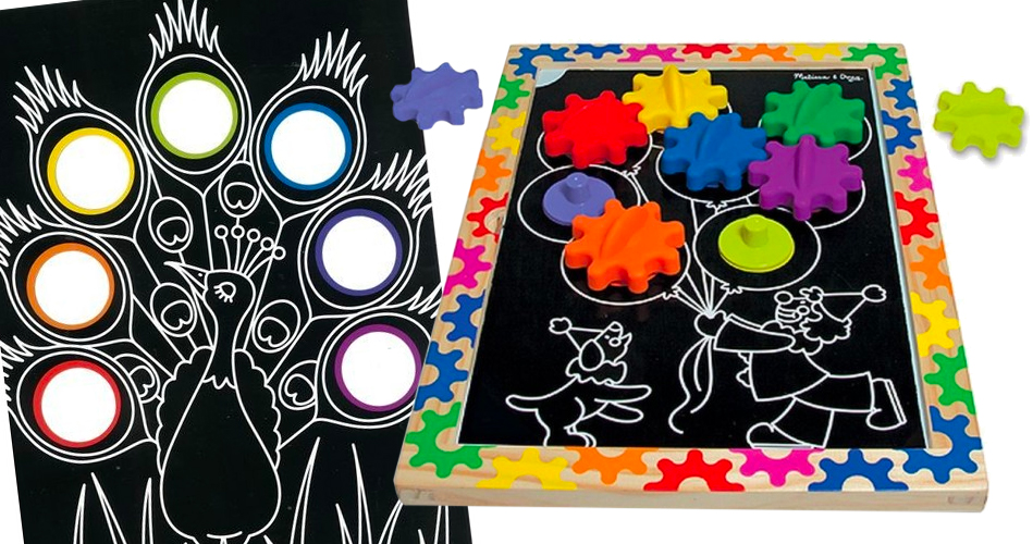 Magnetic gear board - Educatall Online Store