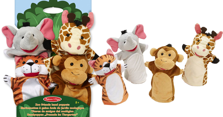 Zoo Friends Hand Puppets - Educatall Online Store