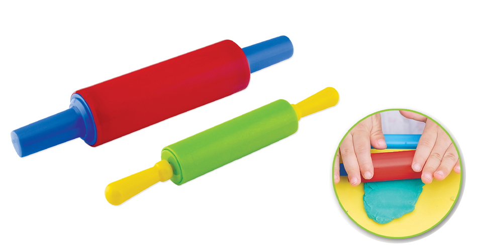 2 rouleaux pour pâte à modeler - Couleurs et modèles variés - Boutique ...