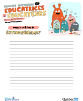 Semaine nationale des éducatrices et éducateurs de la petite enfance ...