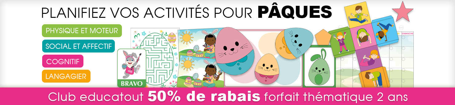 Boutique en ligne avec jouets et ressources éducatives - Boutique Educatout