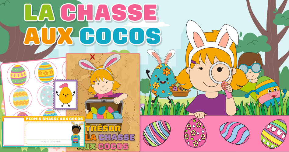 La chasse aux cocos, activités pour enfants. | Educatout
