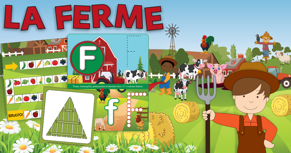 La ferme, activités pour enfants | Educatout
