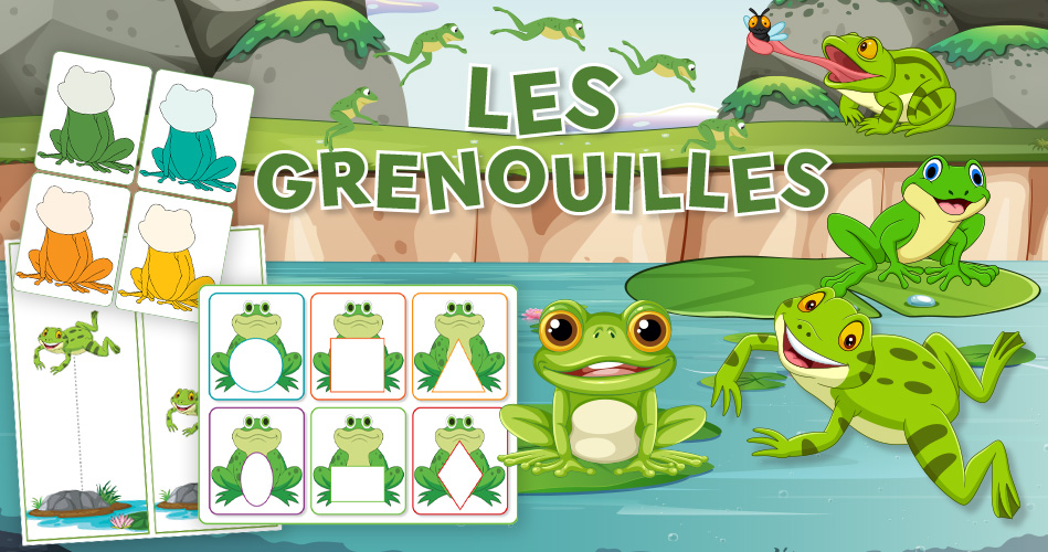 Les grenouilles, activités pour enfants. | Educatout