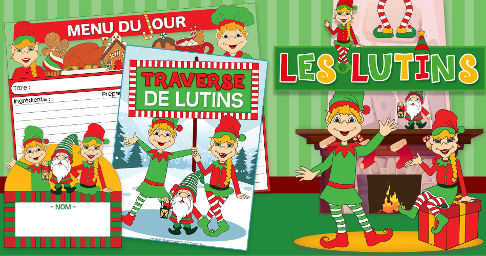 Les lutins, activités pour enfants | Educatout