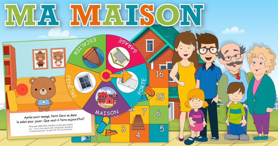 Ma maison, activités pour enfants. | Educatout