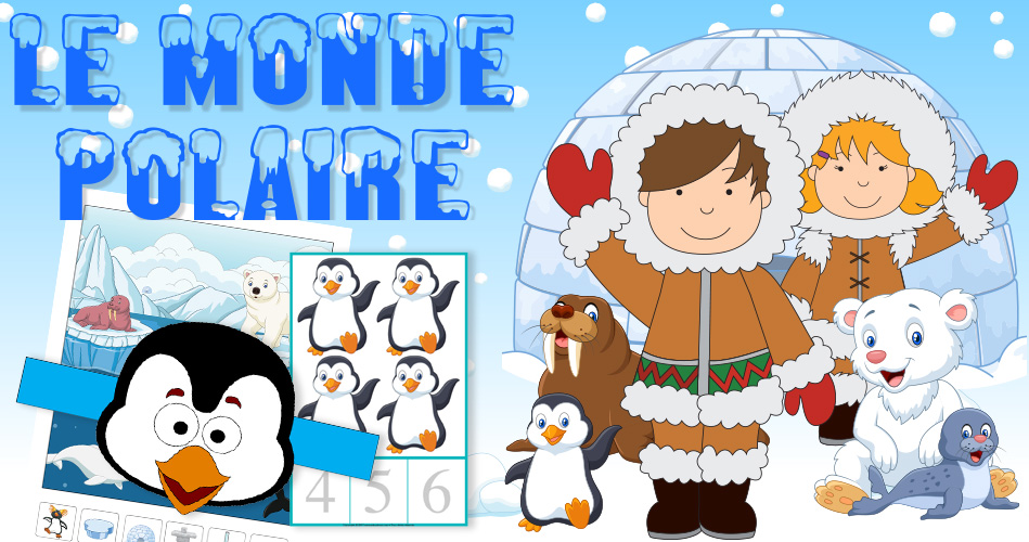 Bricolages Sur Les Animaux De L'arctique Pour Les Enfants