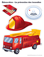 Prévention des incendies, activités pour enfants. | Educatout